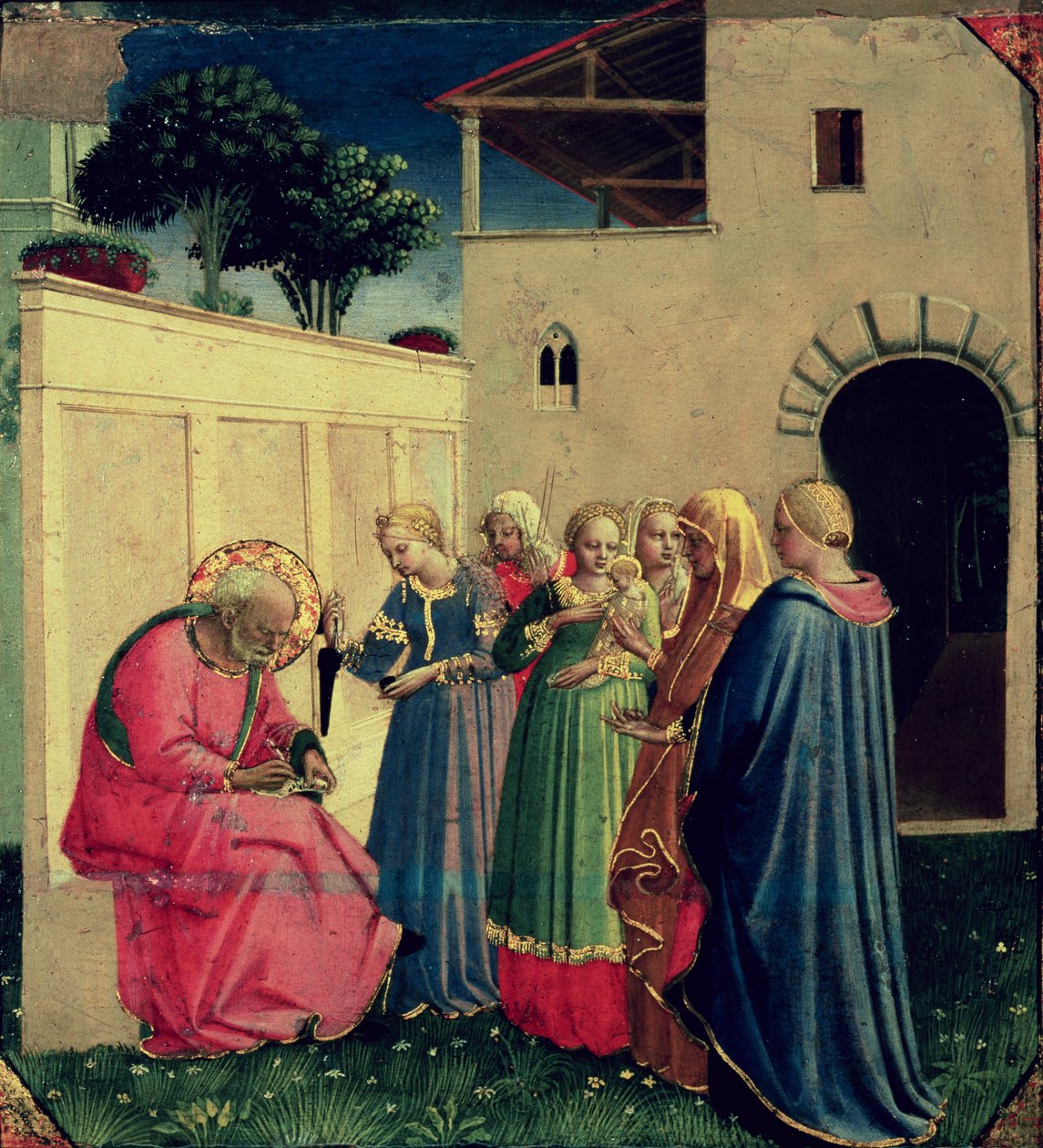 El nombramiento de Juan el Bautista, c.1430 | Fra Angelico